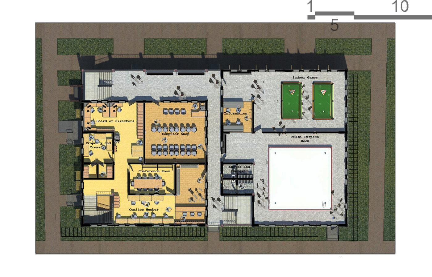 Community Center (Socialized Housing) by Jan Paul Tomilloso at Coroflot.com
