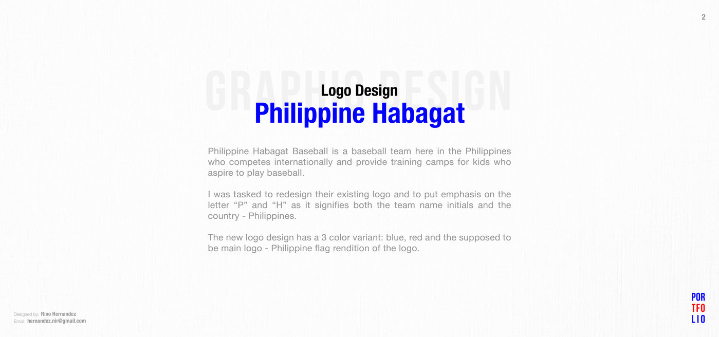 Philippine Habagat Logo Design by Rino Hernandez at Coroflot.com