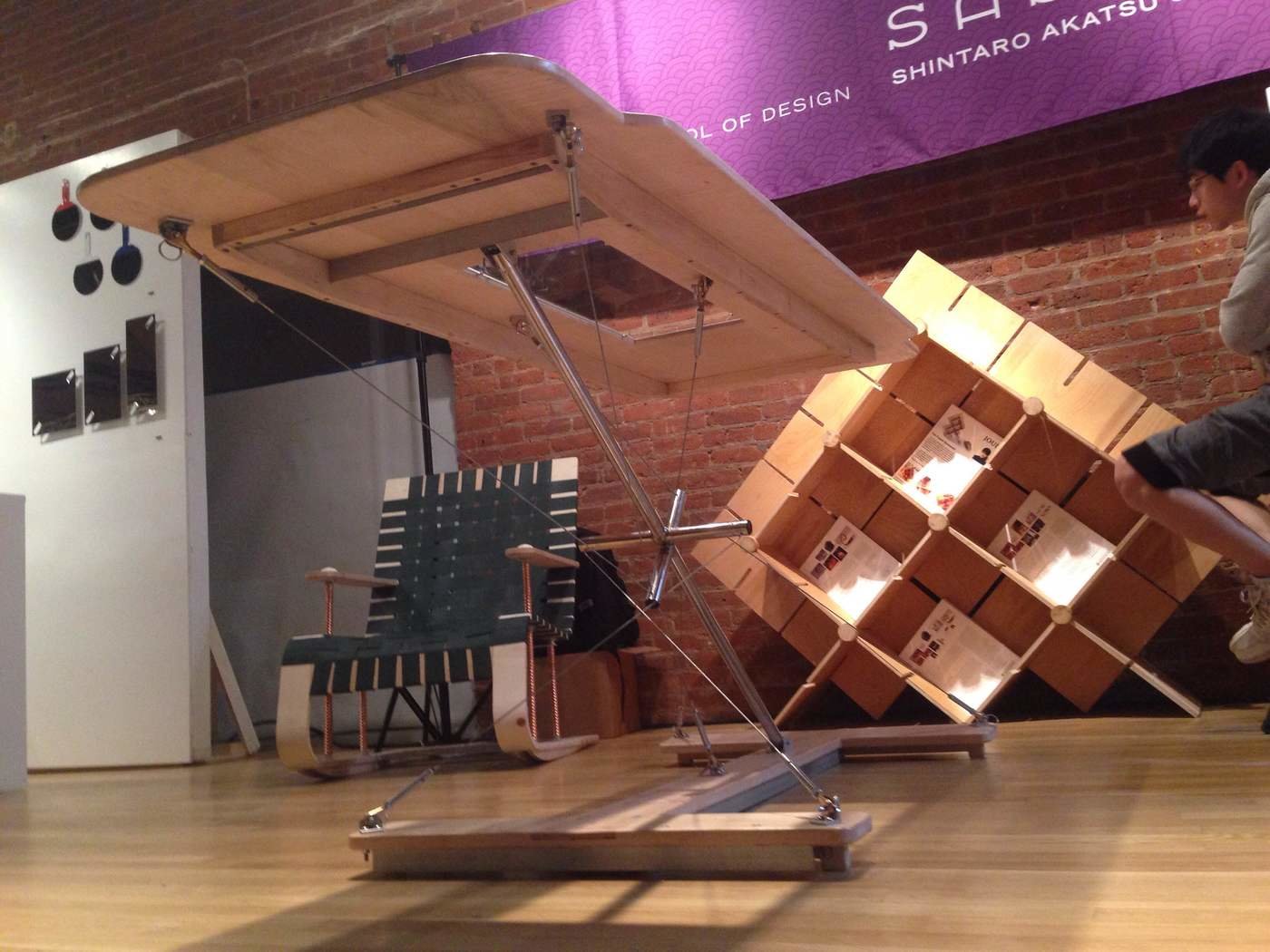 Tensegrity table by Geoffrey Perman at Coroflot.com