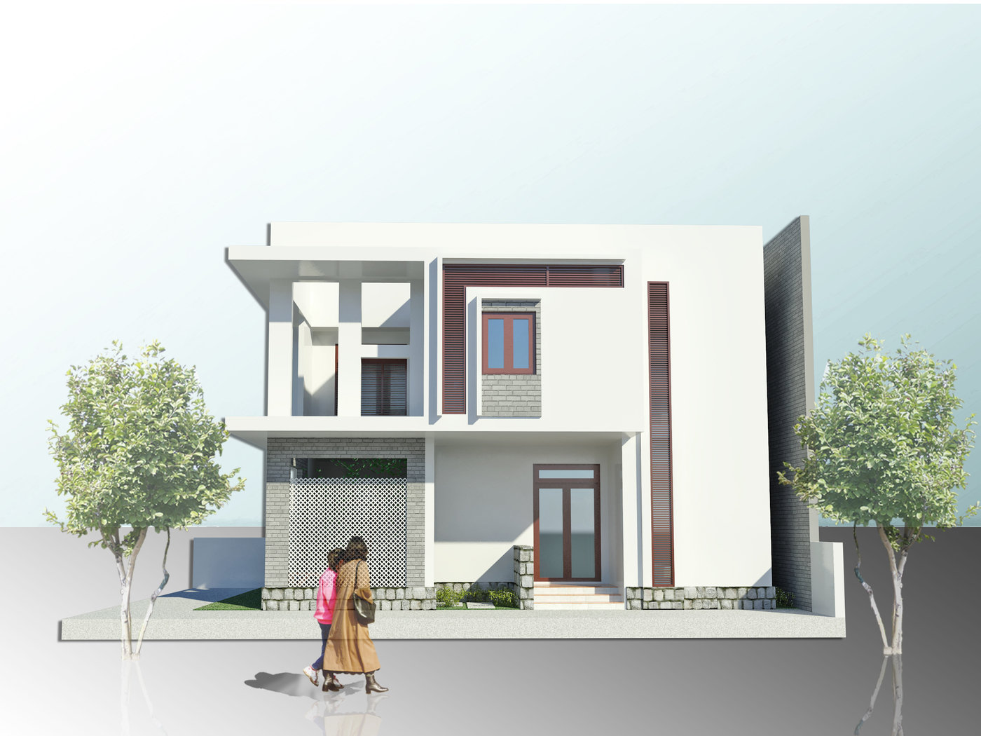 Small house (sketch) by Vinh Pham at Coroflot.com