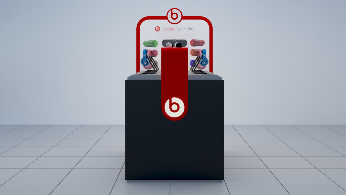Beats By Dre- Beast Audio Display by Karim Kobeissi at Coroflot.com