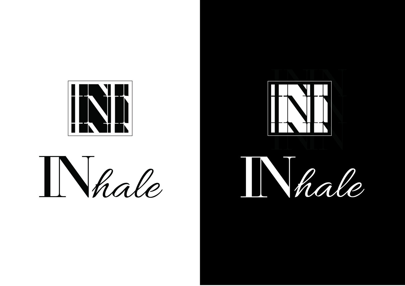 Inhale Studio Branding by Namrata Uchil at Coroflot.com