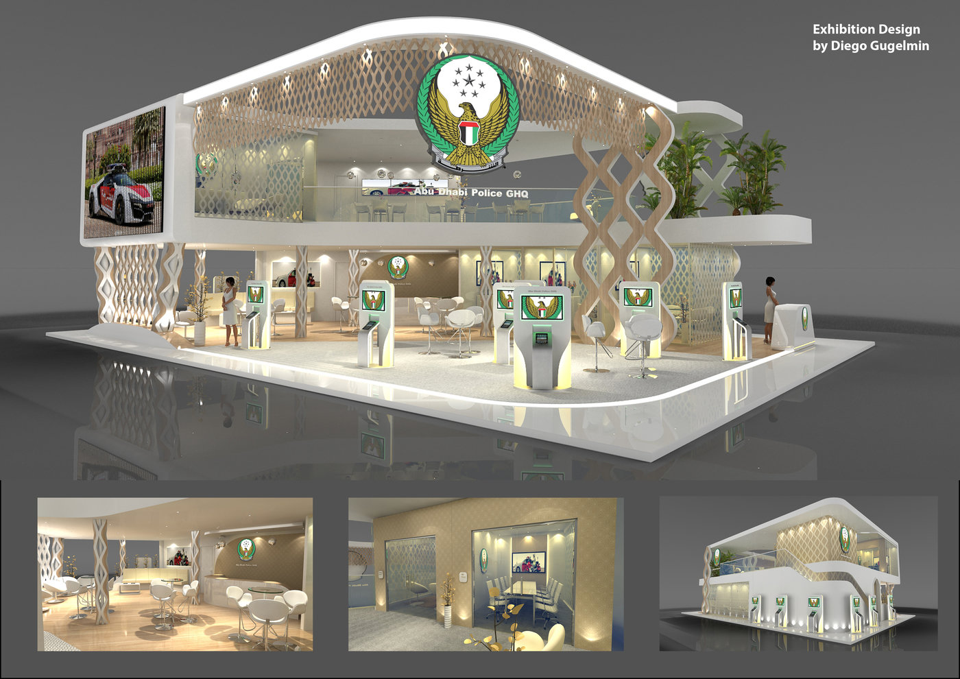 Exhibition Design by Diego Gugelmin at Coroflot.com