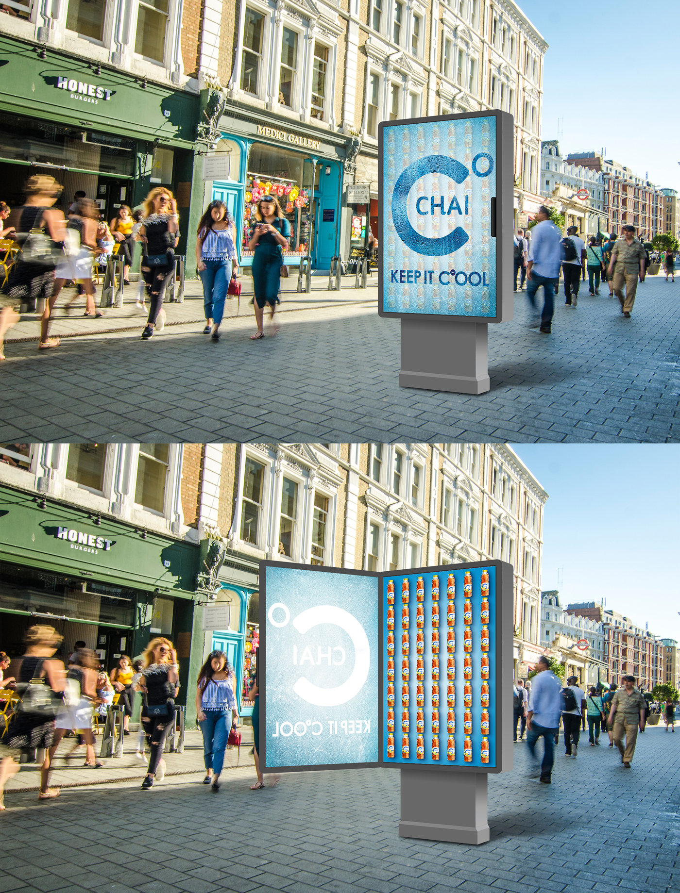 CHAI innovative OOH by Milja Zarubica at Coroflot.com