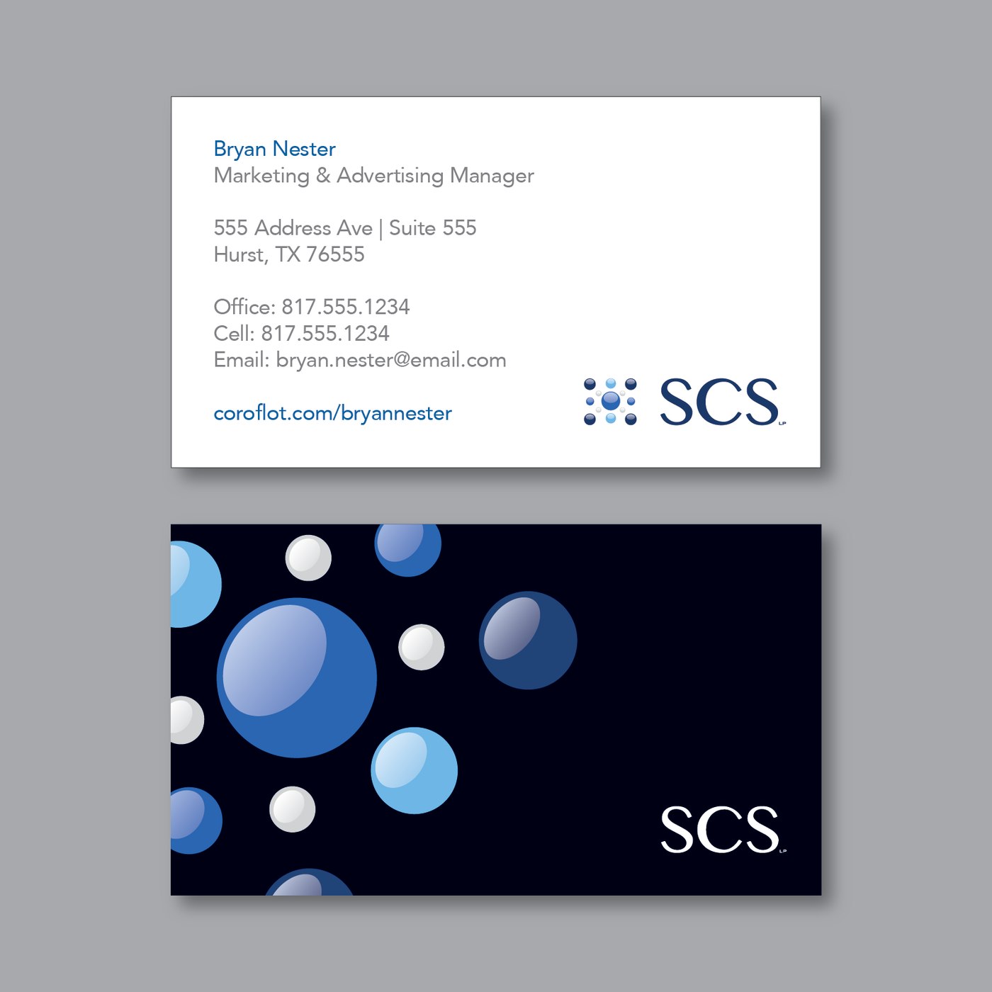 New Card for SCS by Bryan Nester at Coroflot.com