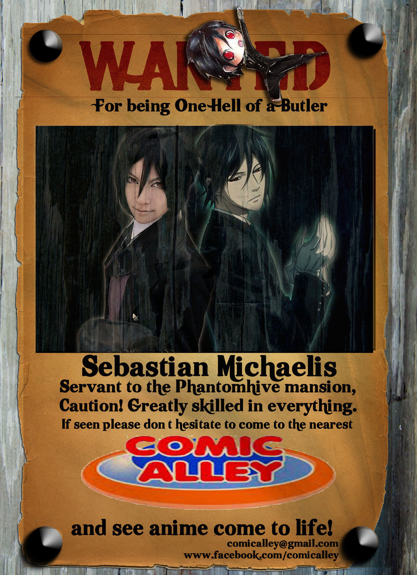 Comic Alley "Wanted" Poster Series by Jerunia Fuertes at Coroflot.com