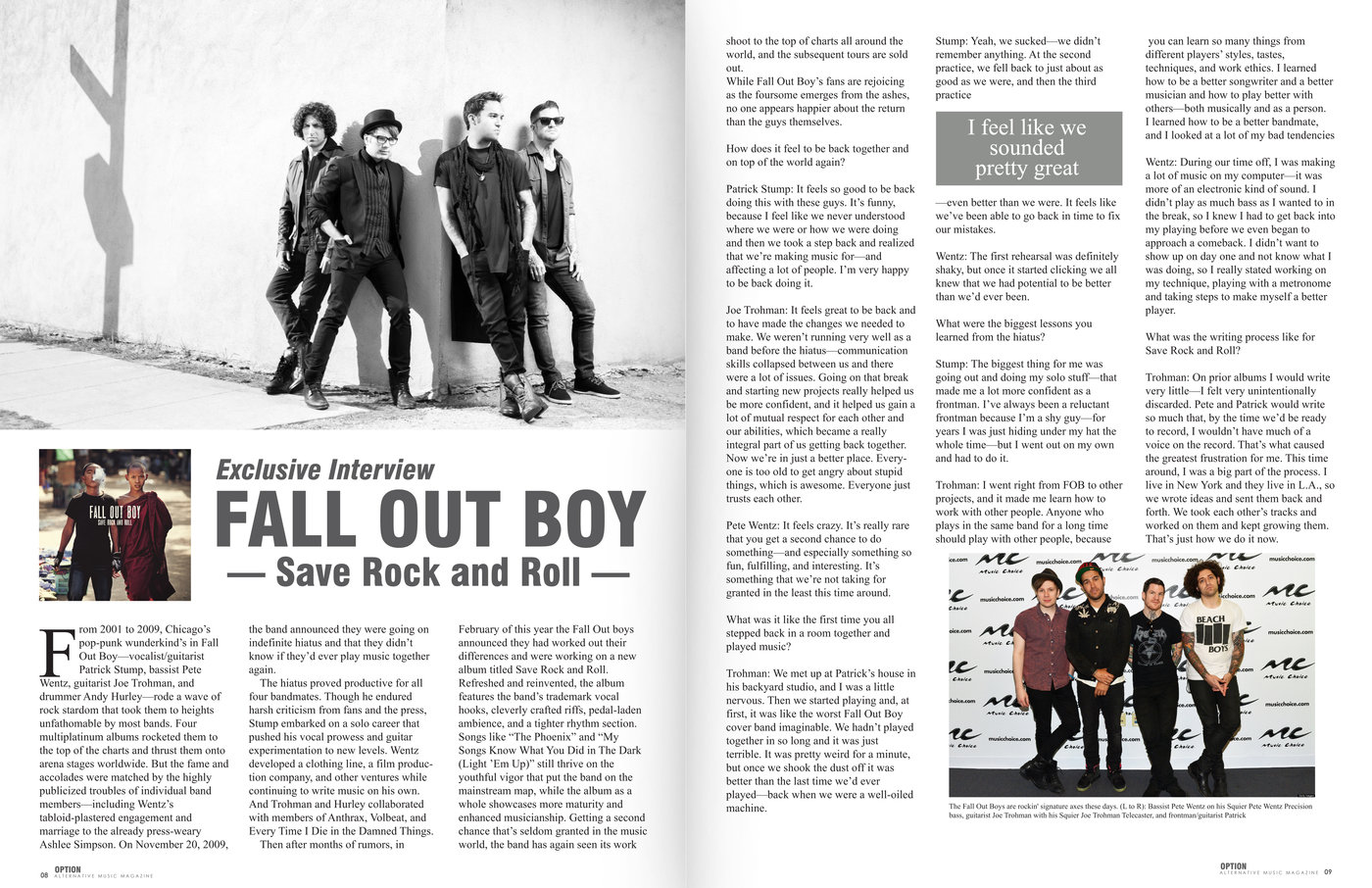 Music Magazine Design & Layout by Jim Cataluña at Coroflot.com