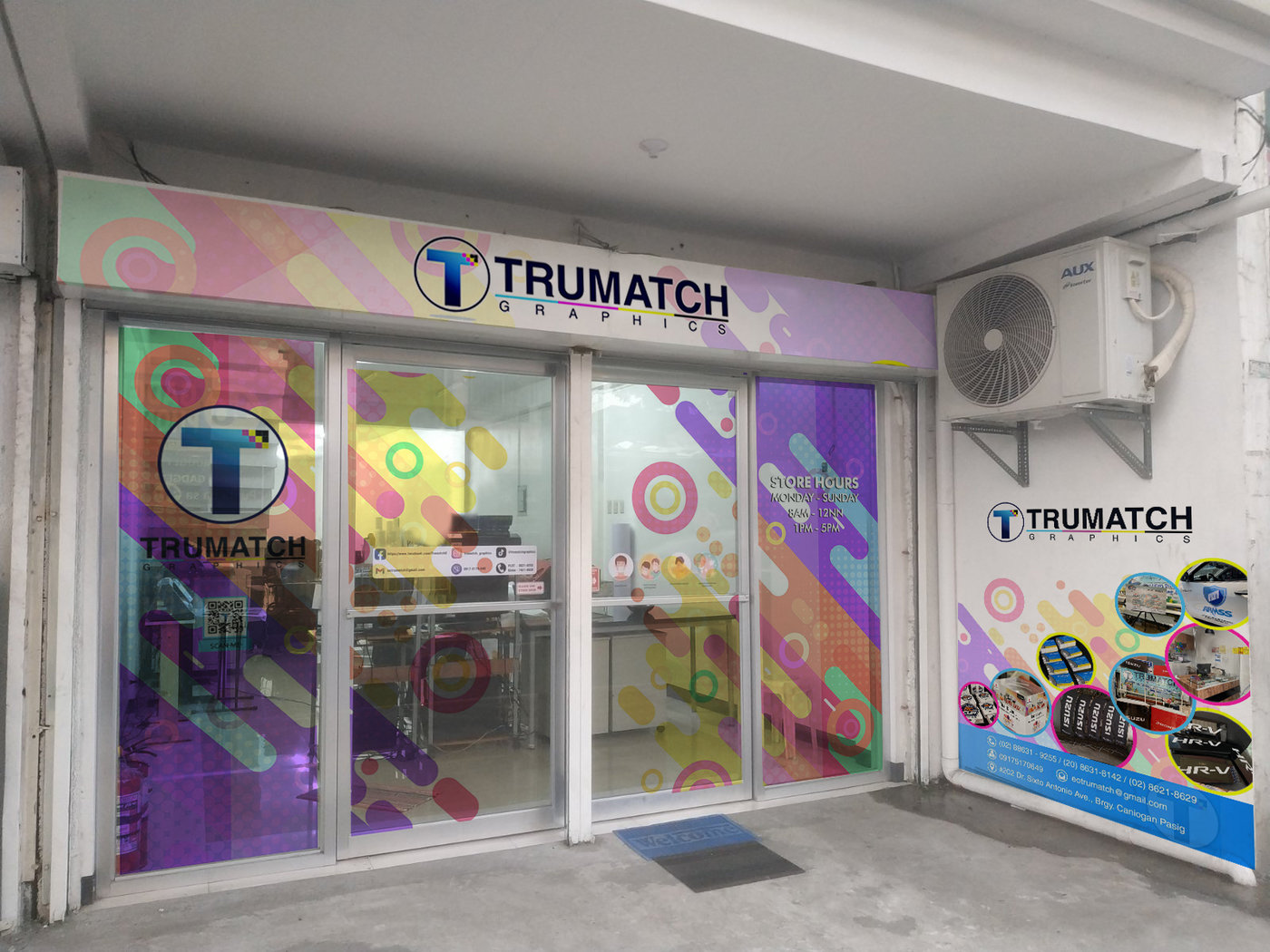 TRUMATCH store visuals by Honna Quiambao at Coroflot.com