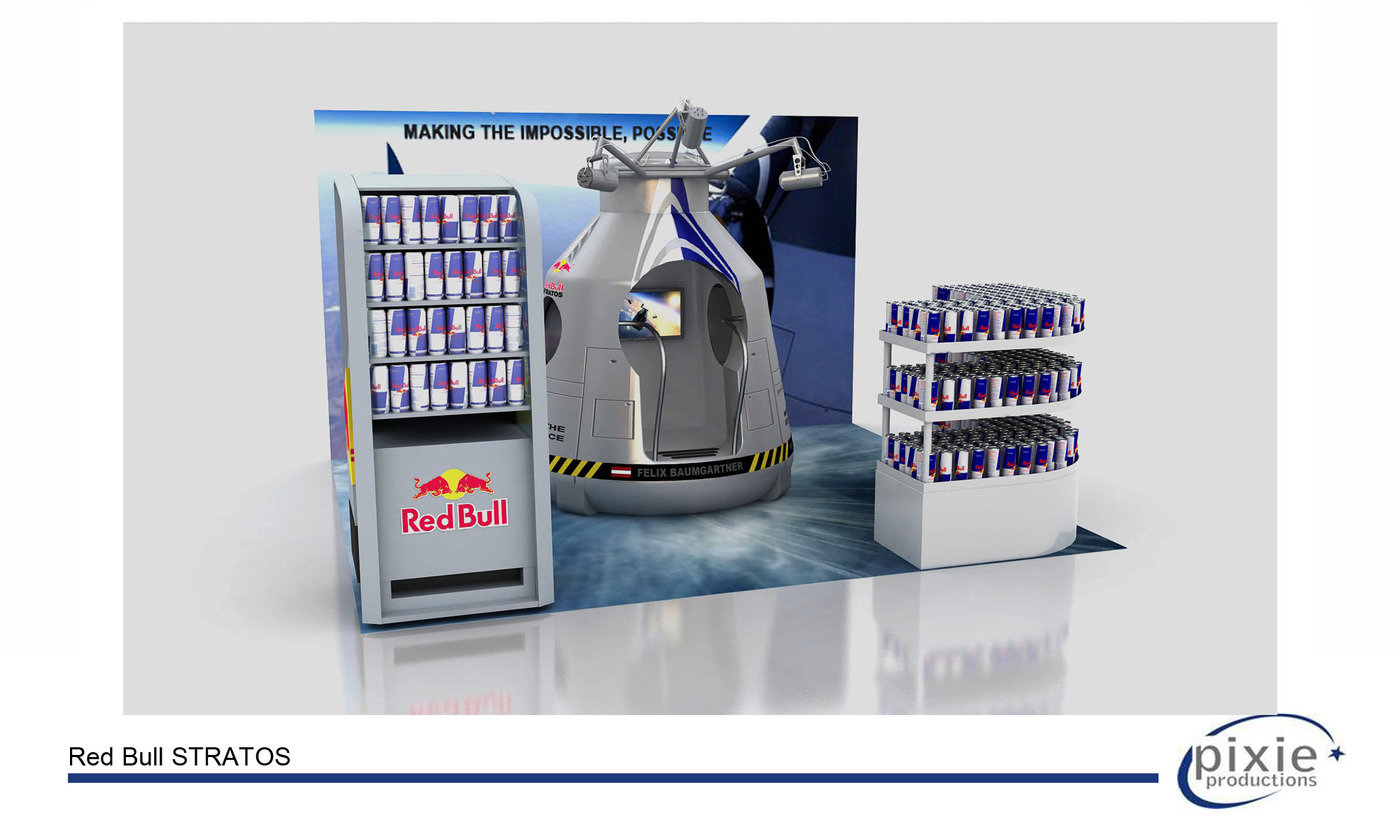 Red Bull Stratos Display by Prasobh Krishnan at Coroflot.com