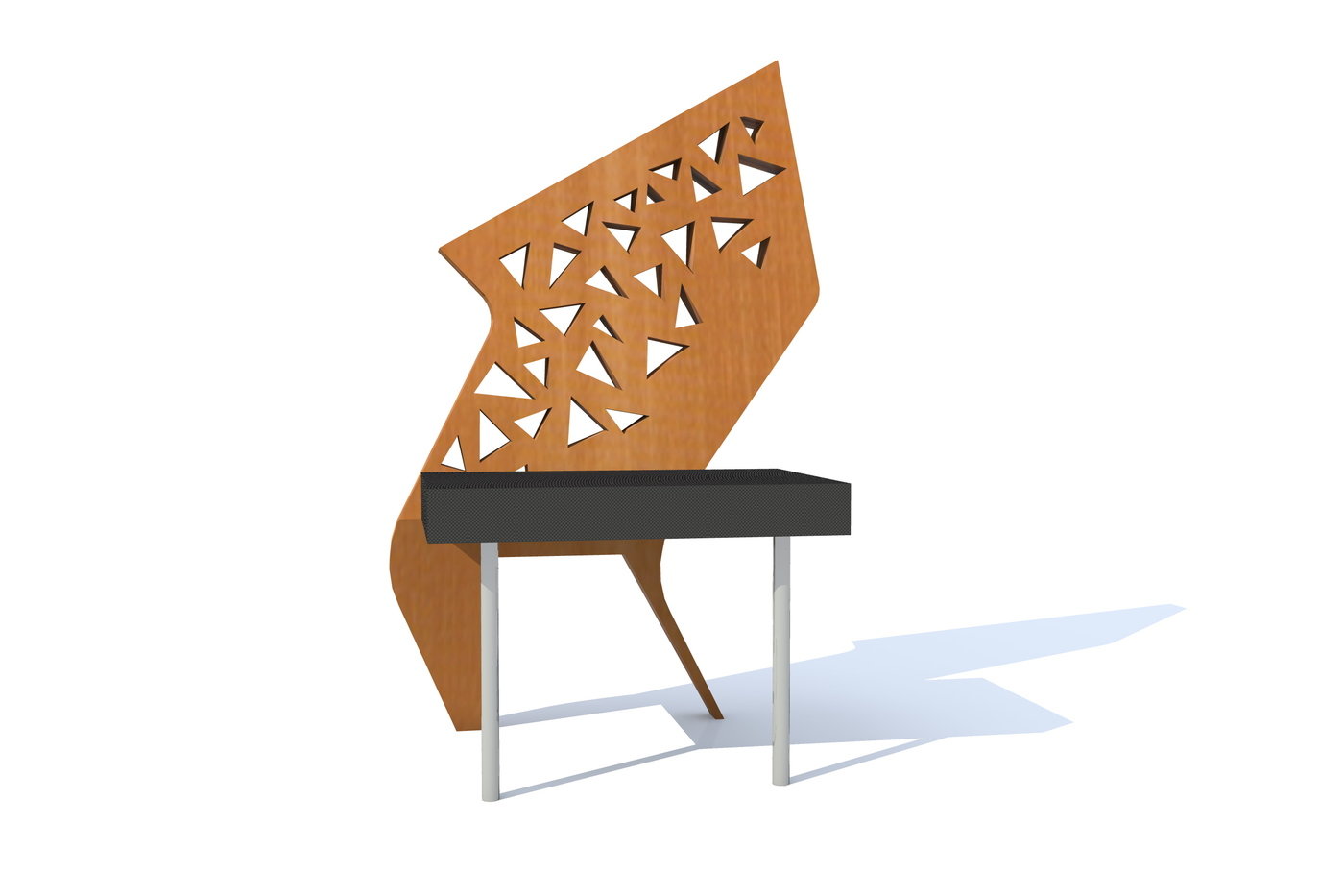 Zimba Royal chair by kwessi Albert at Coroflot.com