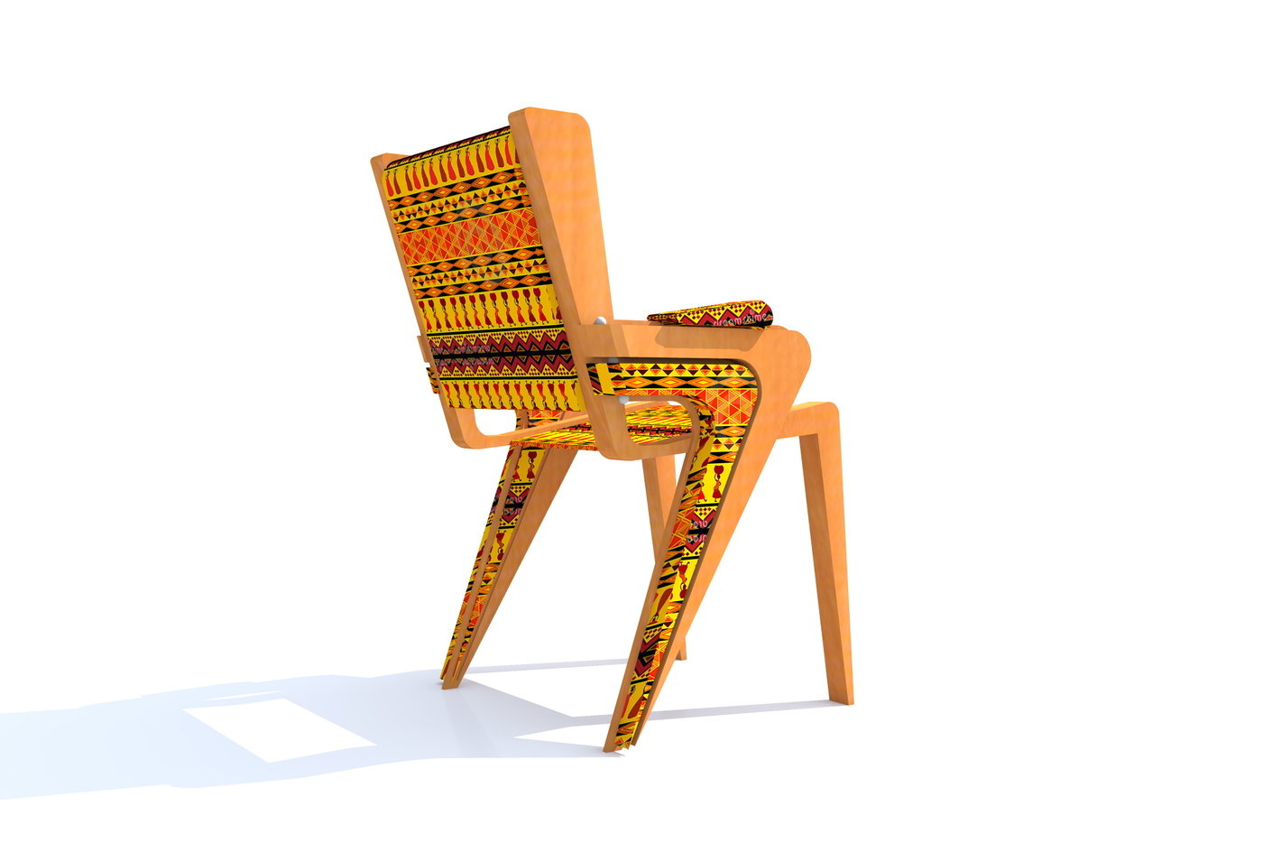 LC CHAIR...WOOD DESIGN by kwessi Albert at Coroflot.com