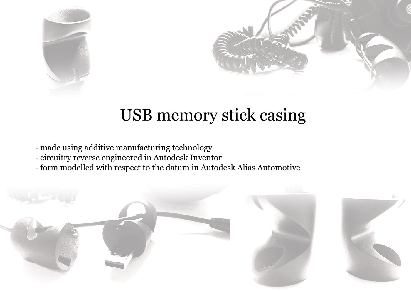 USB memory stick casing by Matt Wegner at Coroflot.com