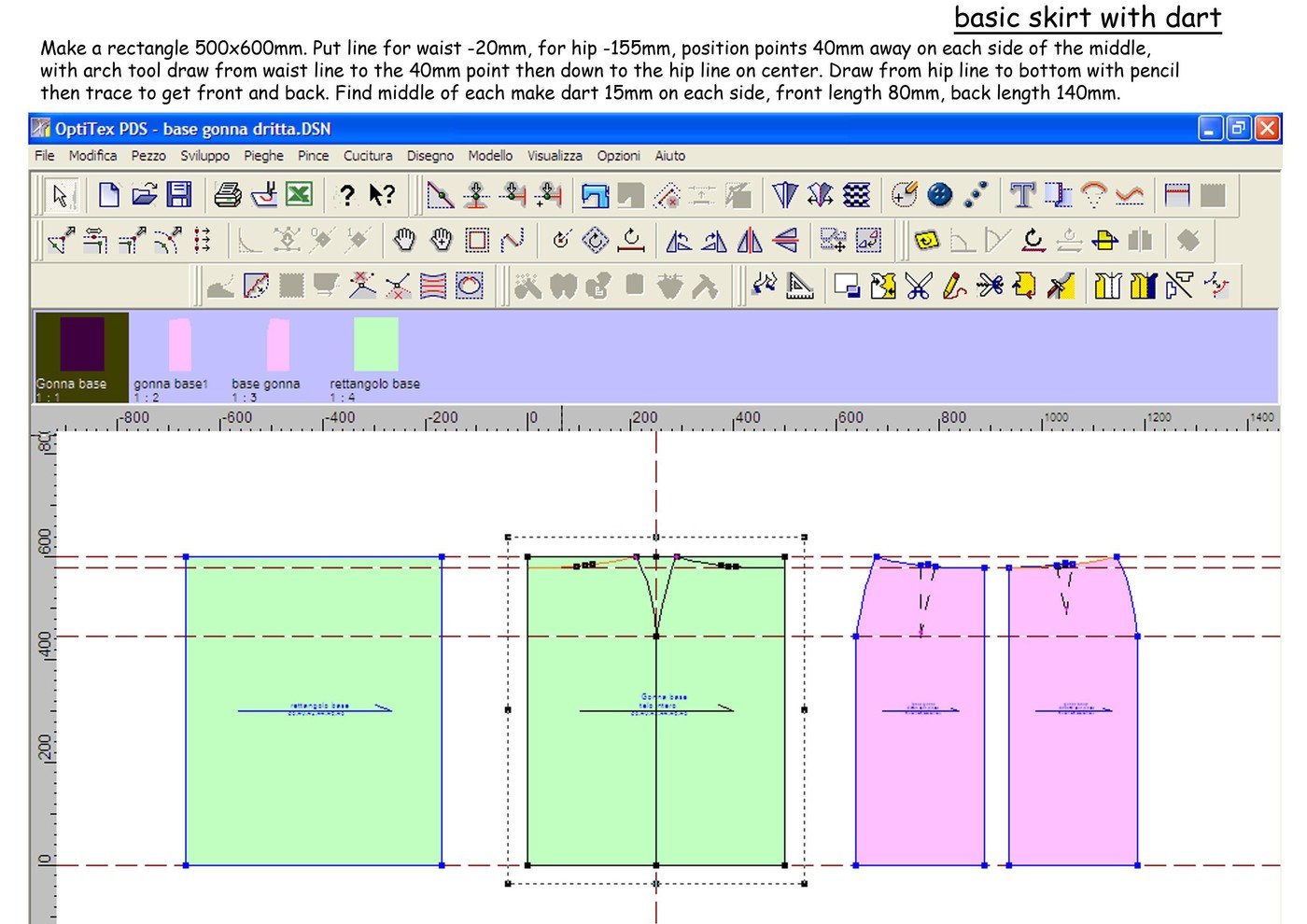 CAD for Fashion/Pattern making by sahar fotouhi at Coroflot.com
