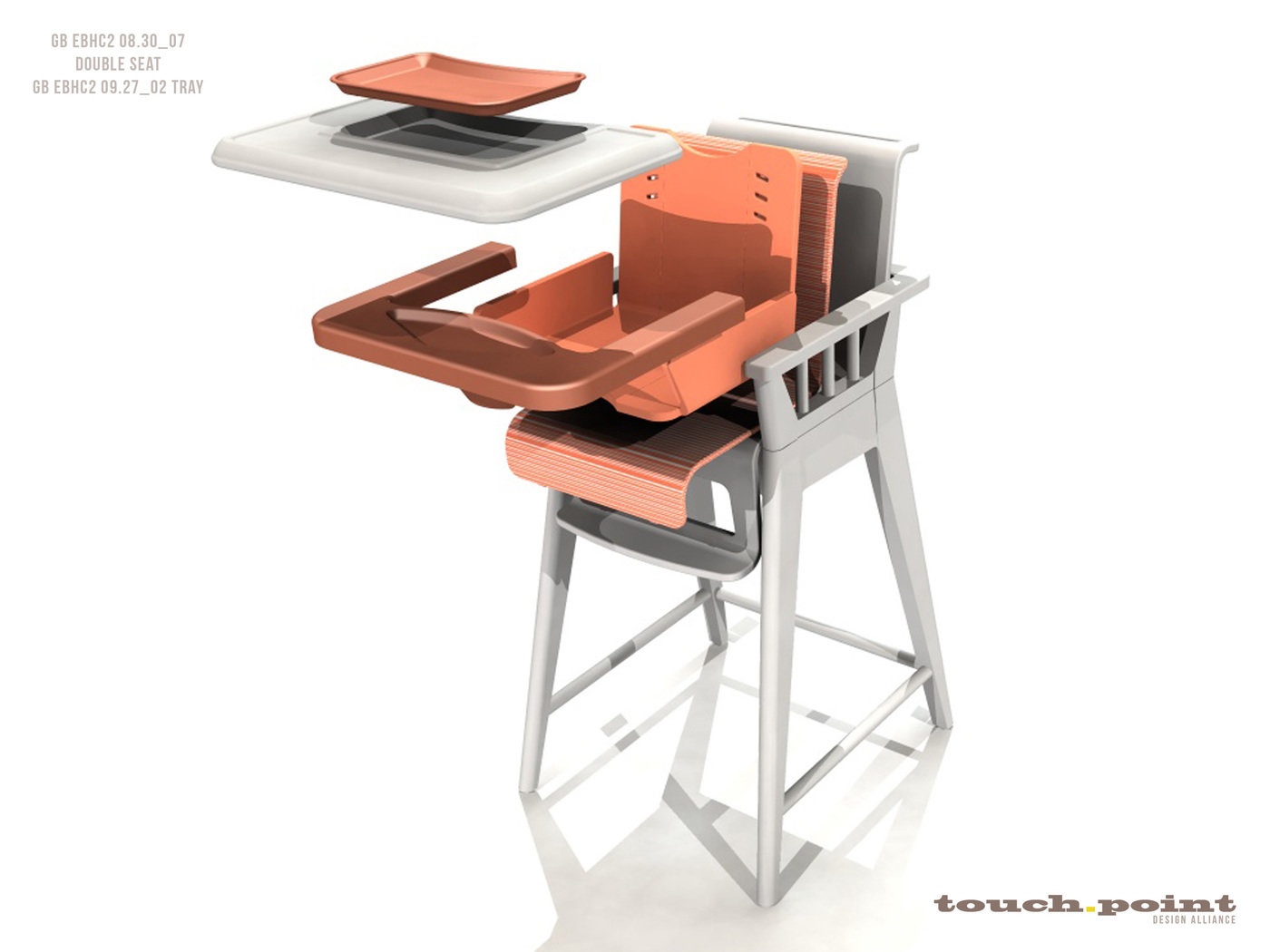 Modern High Chairs by Rachel Dacks at Coroflot.com