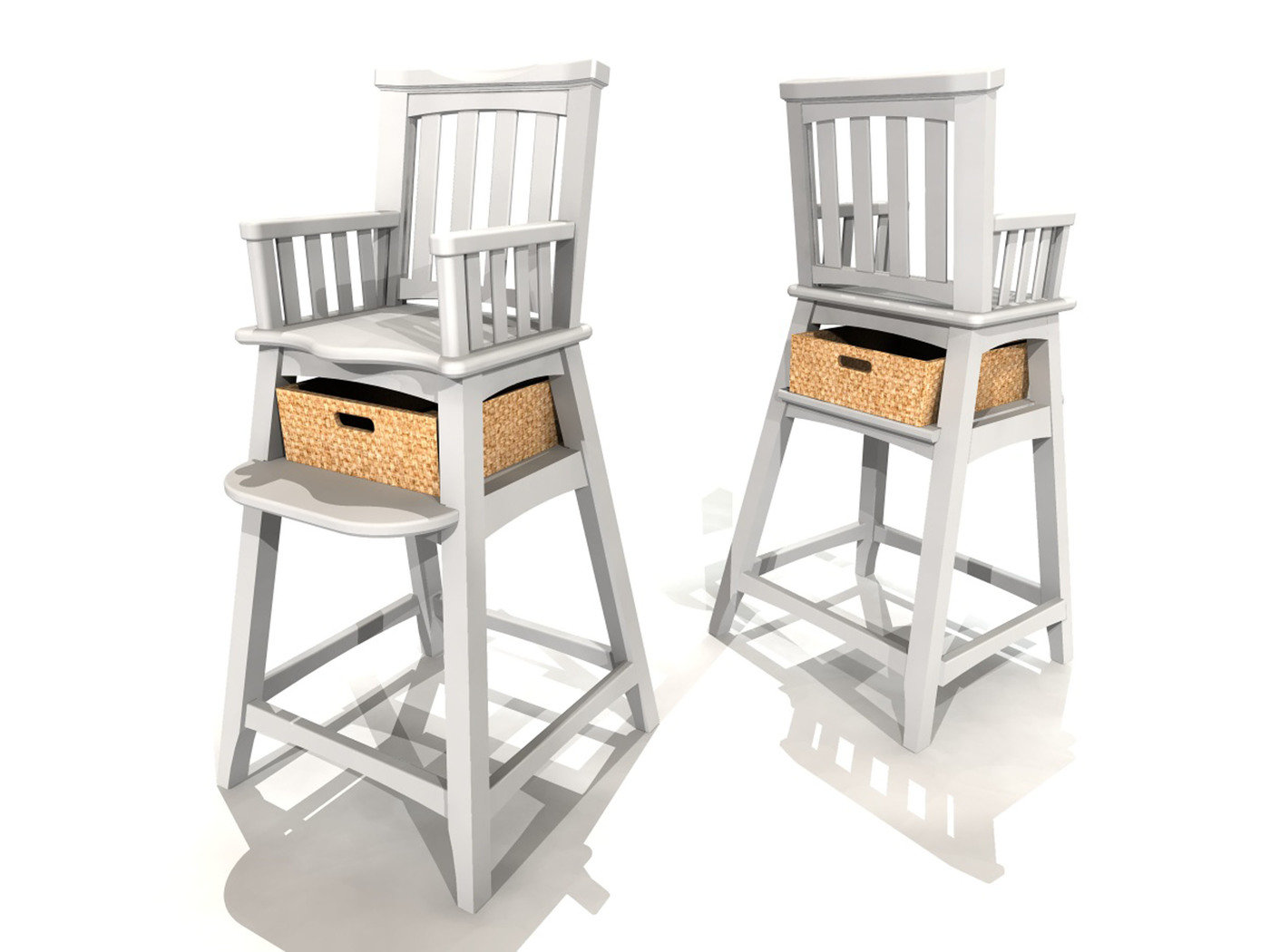 Modern High Chairs by Rachel Dacks at Coroflot.com