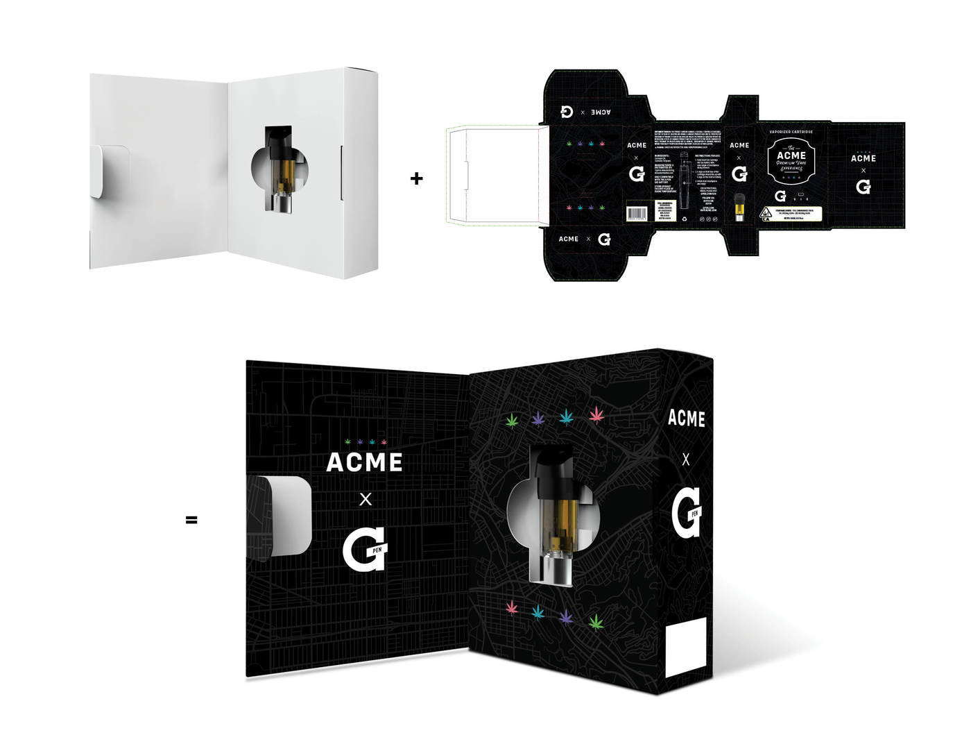 Packaging Mockup - ACME x MOON Premium Vape by Jenni Wheeler at ...