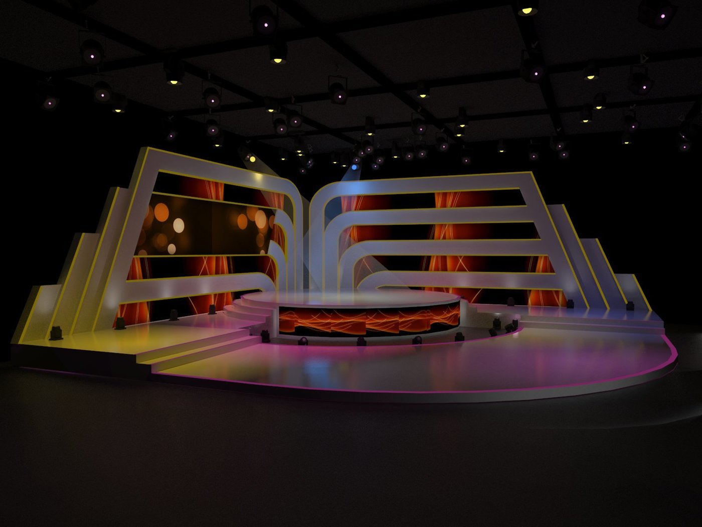 Stage Design by Floramie Lynn Cata at Coroflot.com