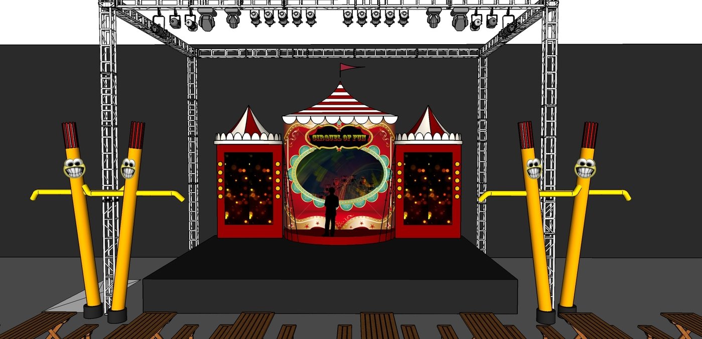 Stage Design Concepts (CAD) by Floramie Lynn Cata at Coroflot.com