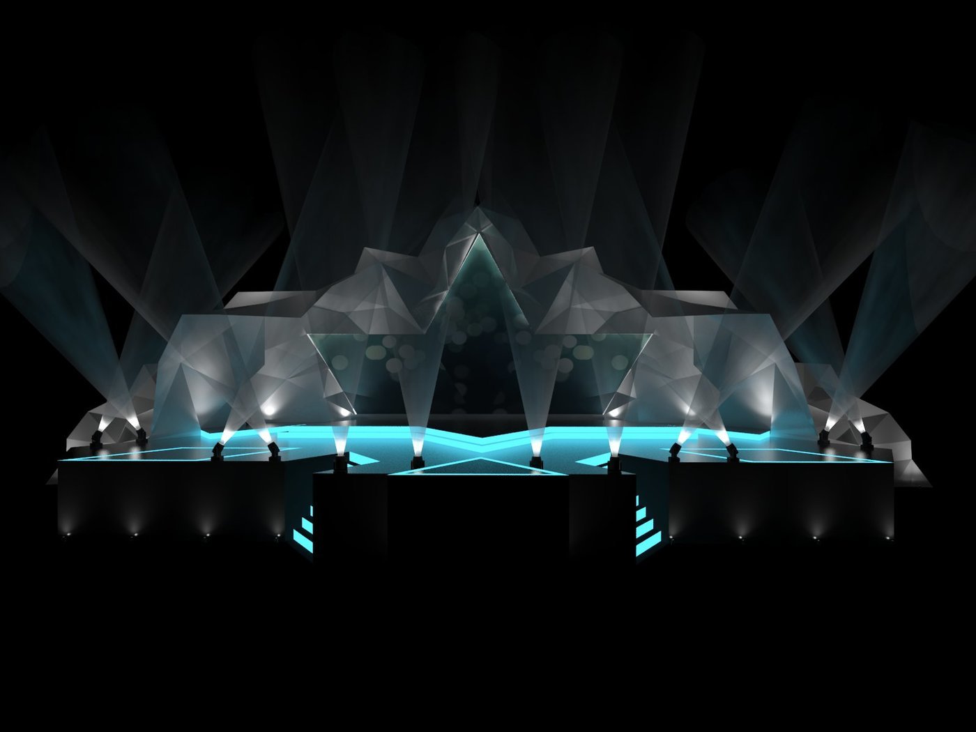 Stage Design concept by Floramie Lynn Cata at Coroflot.com