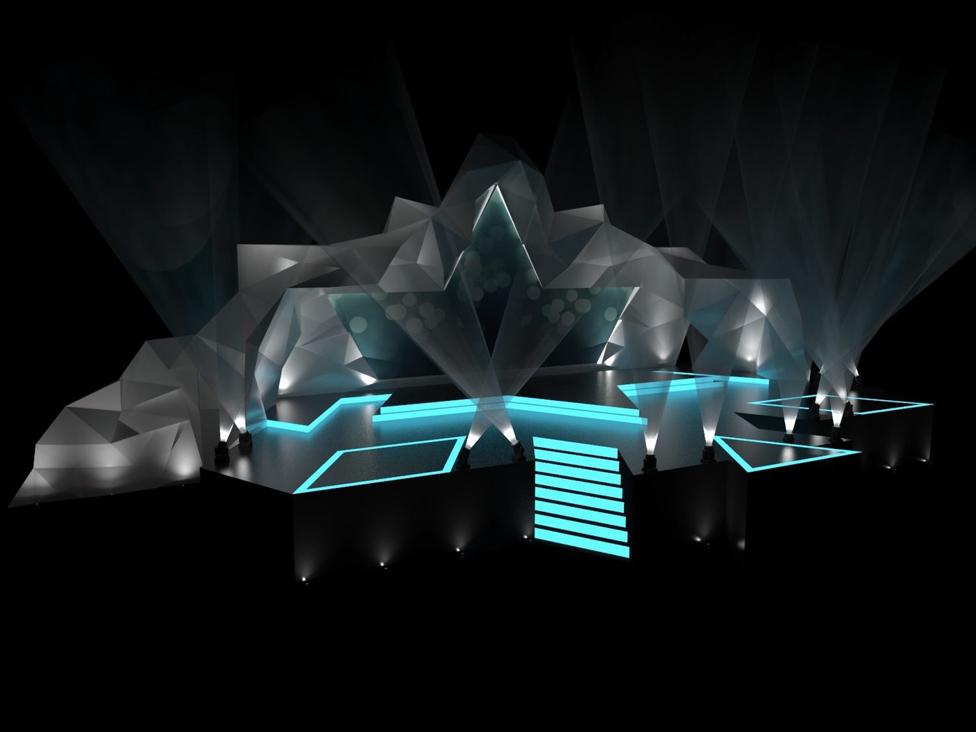 Stage Design concept by Floramie Lynn Cata at Coroflot.com