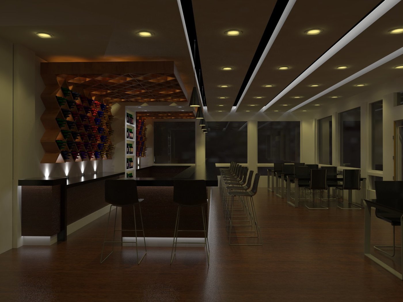 Bar design concept by Floramie Lynn Cata at Coroflot.com