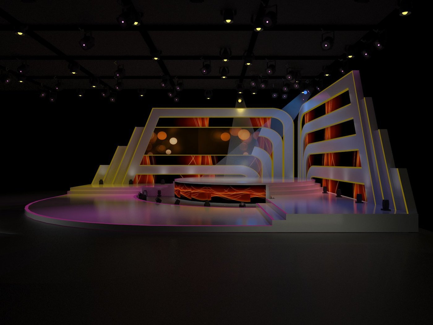 Stage Design by Floramie Lynn Cata at Coroflot.com