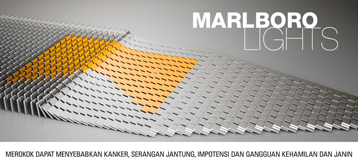 MARLBORO LIGHTS KEY VISUAL by rico ari wijaya at Coroflot.com