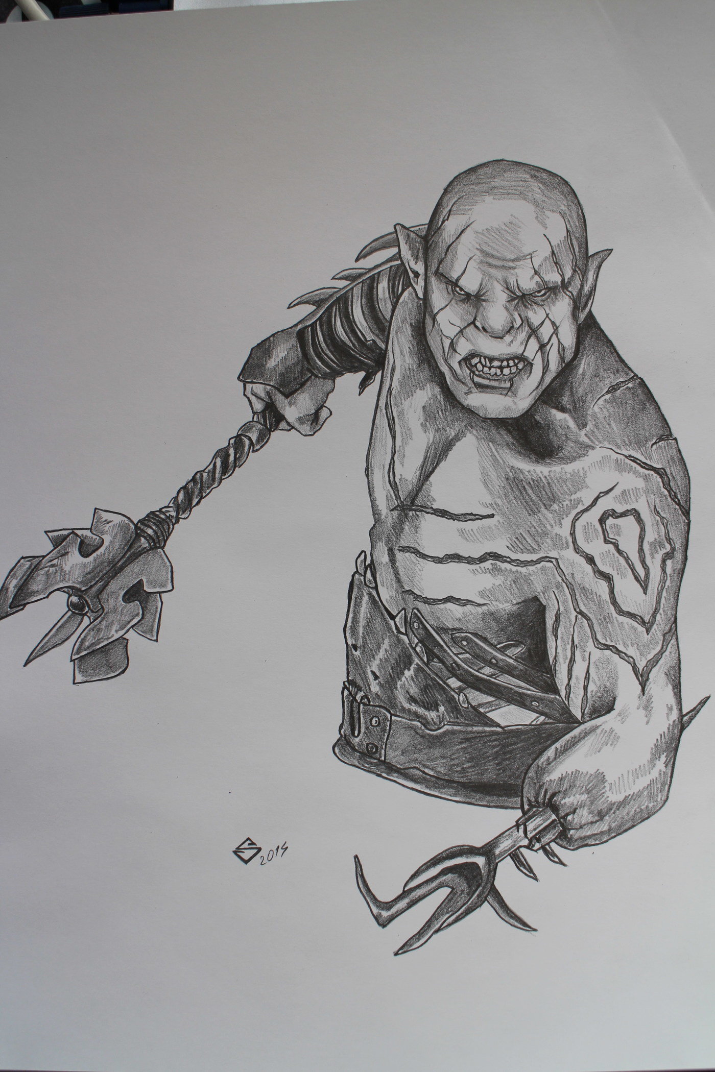 Azog by Sergey Savchenko at Coroflot.com