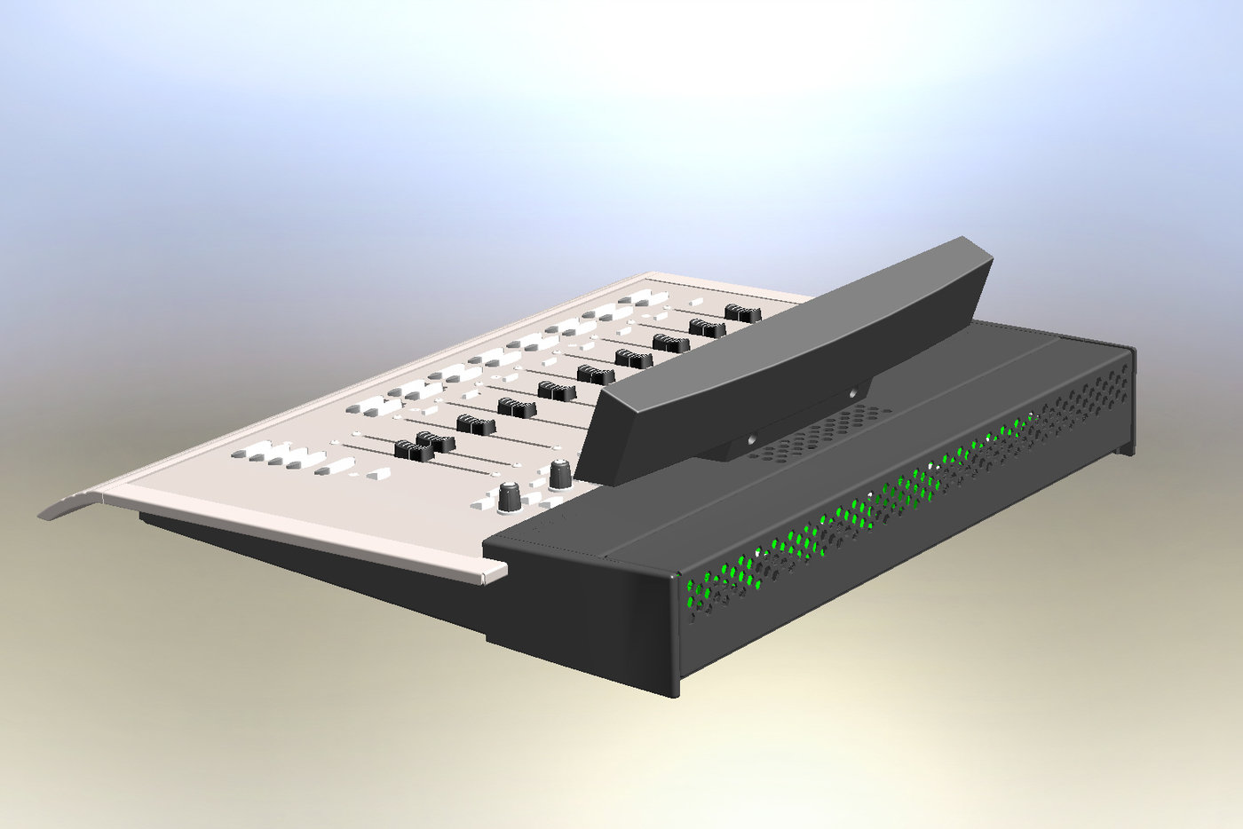 Oasis Audio Mixing Console by Dennis Kerkhof at Coroflot.com