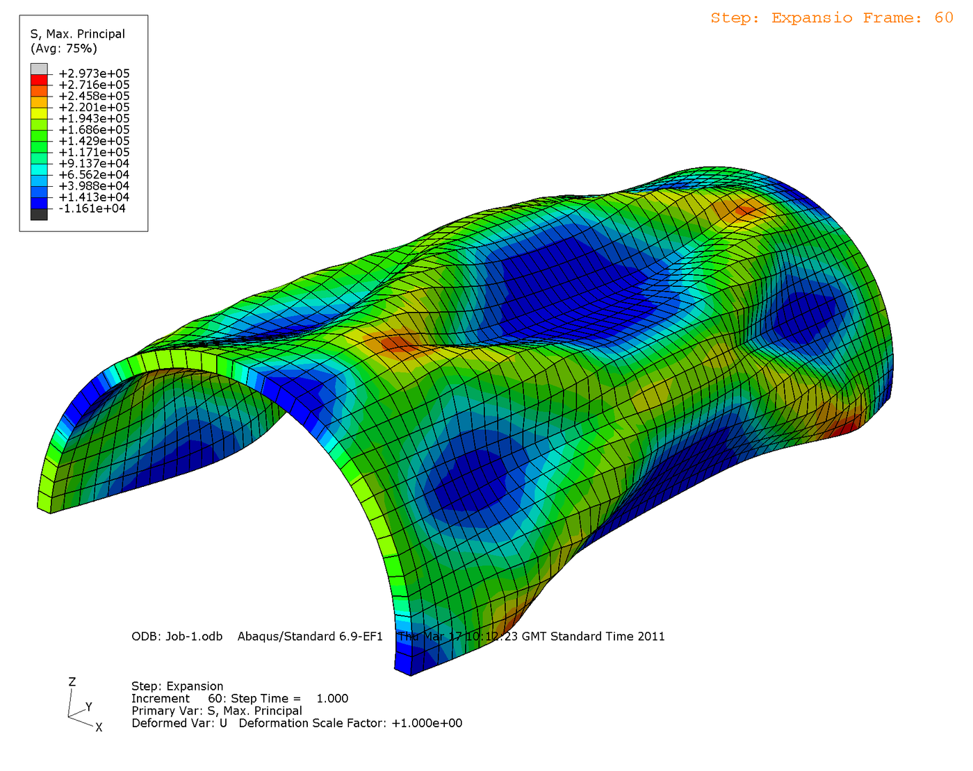 A Finite Element Analysis of AAA Stent Graft Deployment by Wayne Helley ...