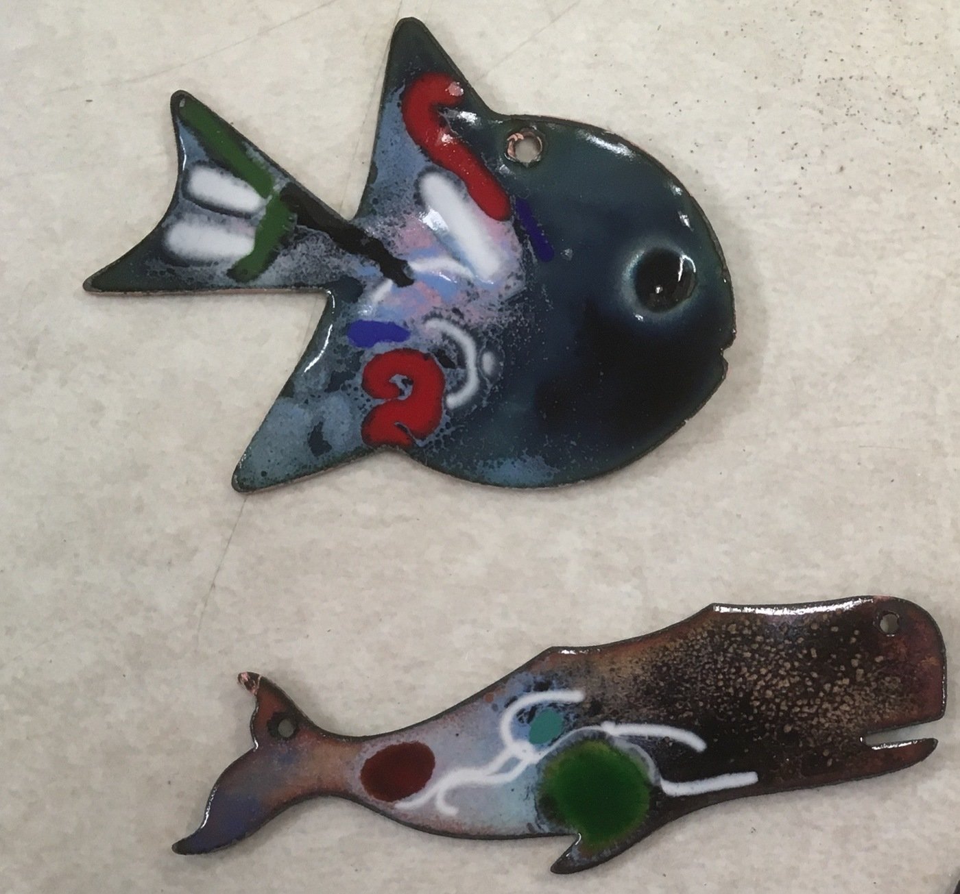 copper enamel by Barbara Goldfarb at Coroflot.com