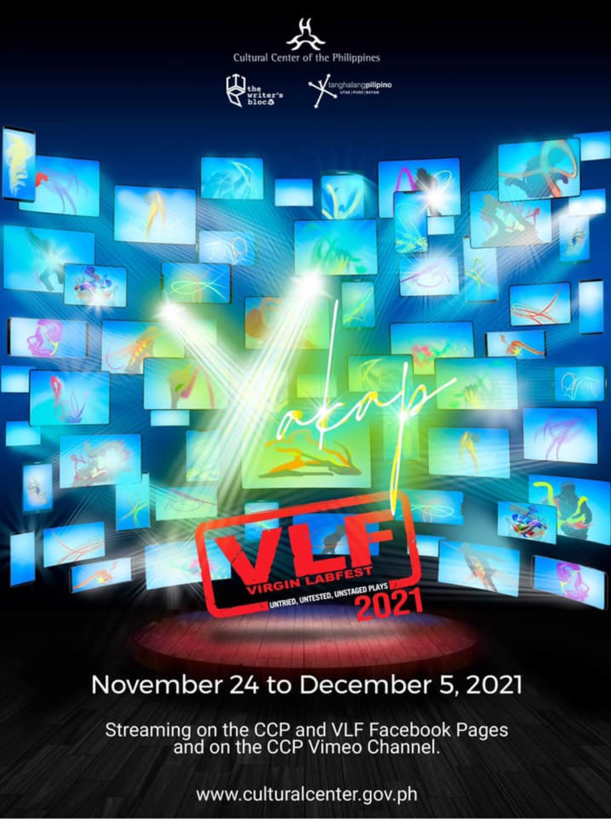 VLF 2021 animated poster by Rogelito Miel at Coroflot.com