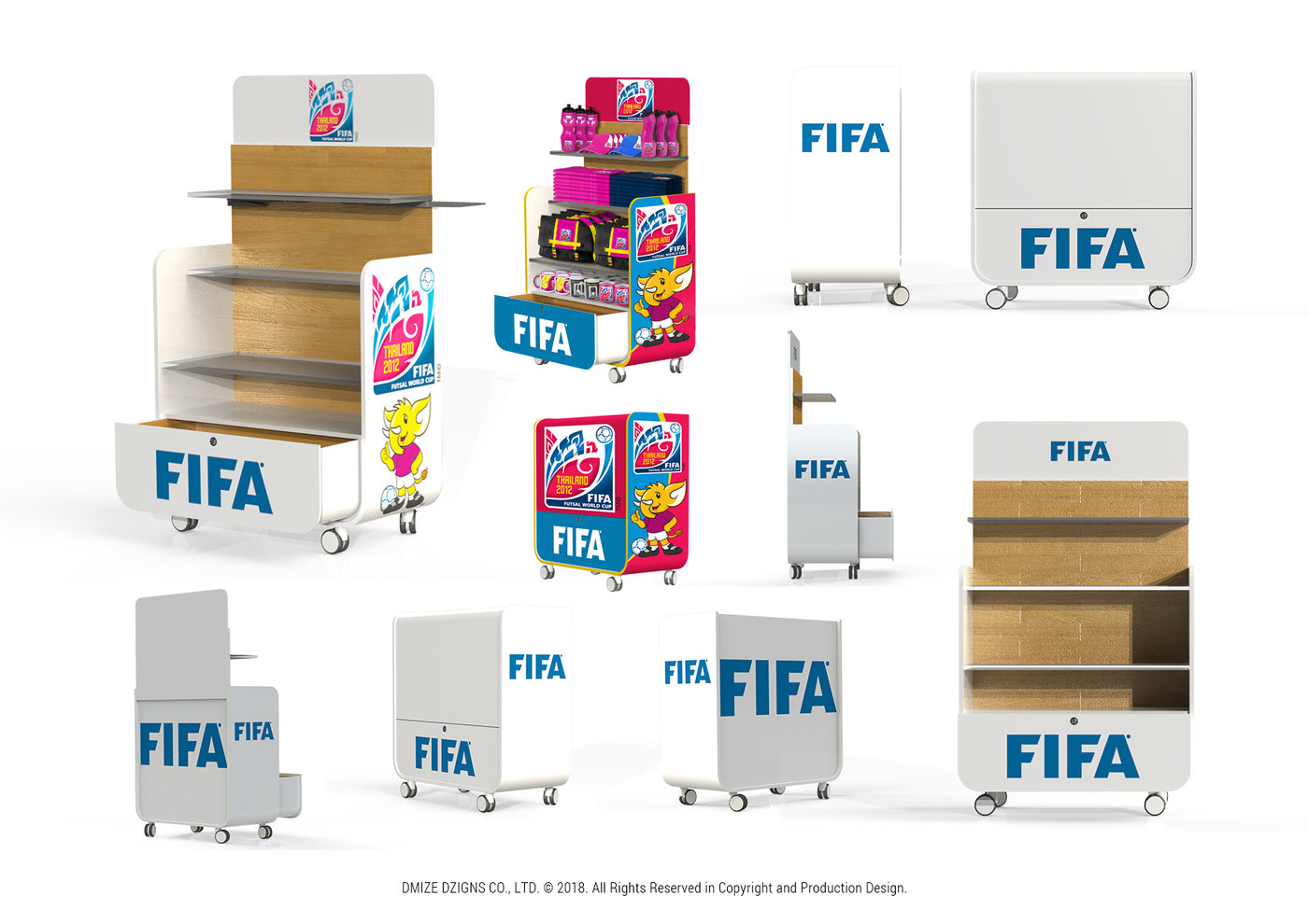 FIFA - Futsal World Cup - Mobile Kiosk by Devin Mize - 戴文 迈兹 at ...