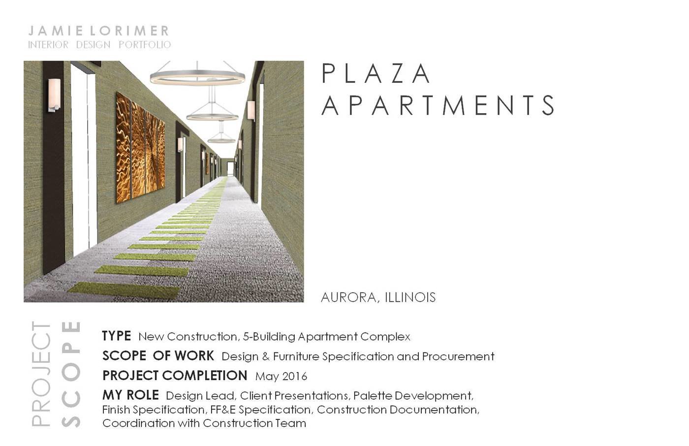 Luxury Apartment Complex: New Construction by Jamie Lorimer, IIDA, LEED ...