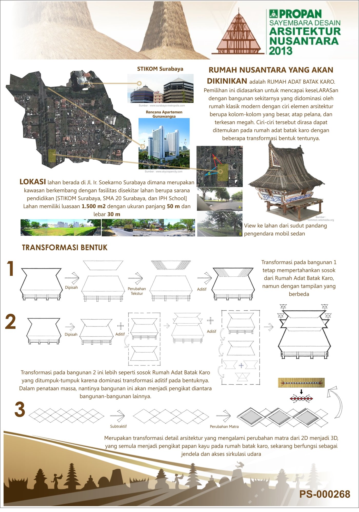 Sayembara Desain Arsitektur Nusantara Berwawasan Hijau by Ratry ...