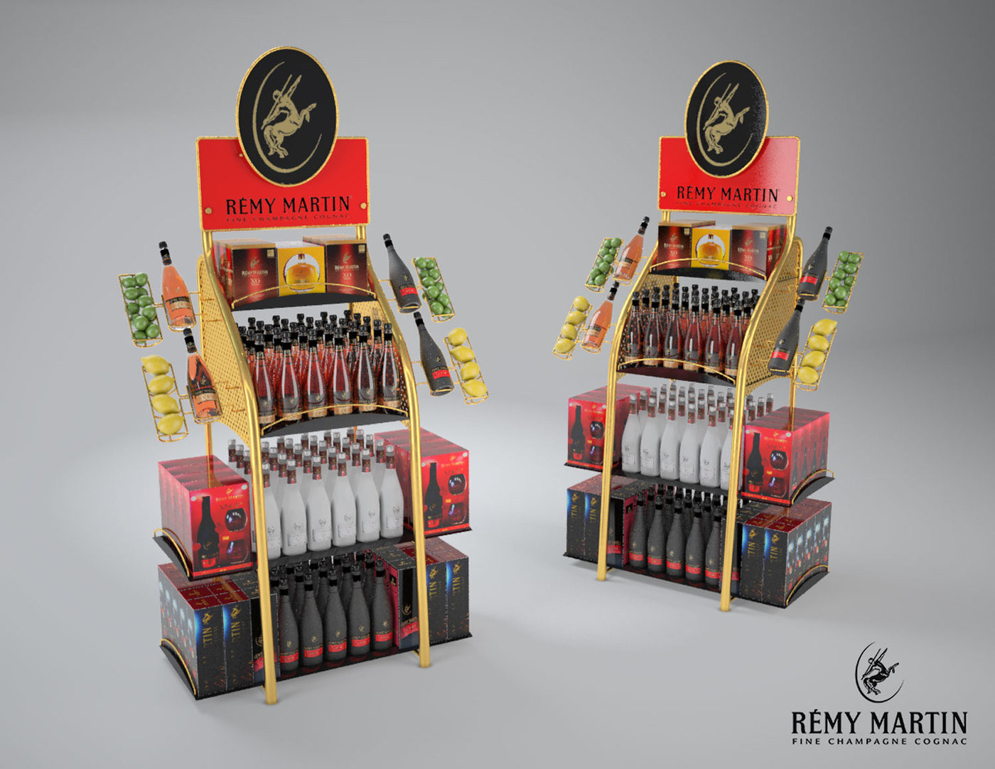 Remy Martin Display by Marco Velasco at Coroflot.com