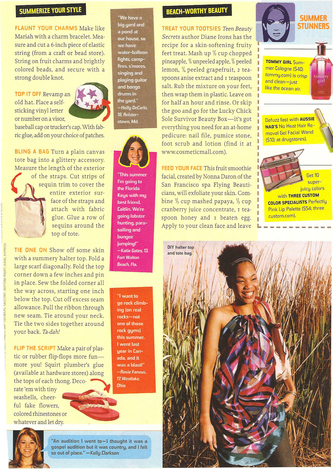 Teen People Magazine DIY by Abigail Arbel at Coroflot.com