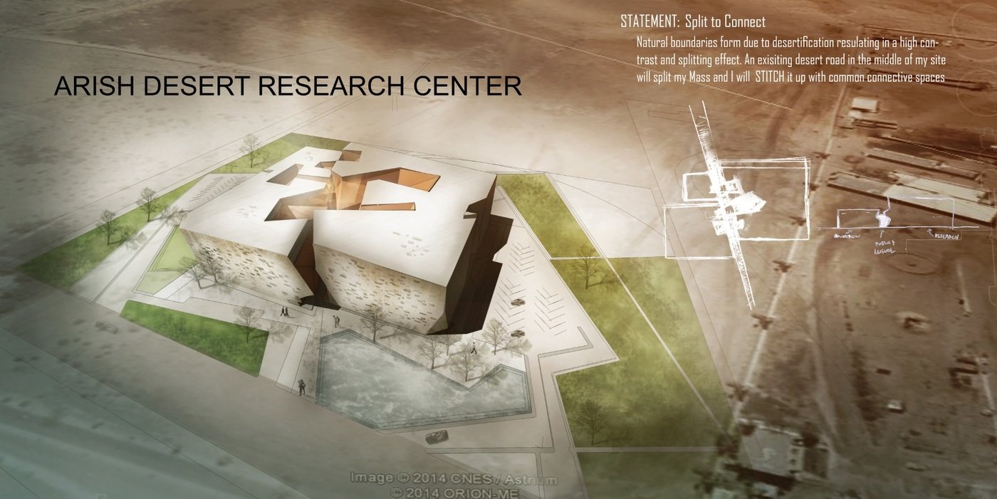 Arish Desert Research Center (Graduation Project) by Shaza Elba at ...