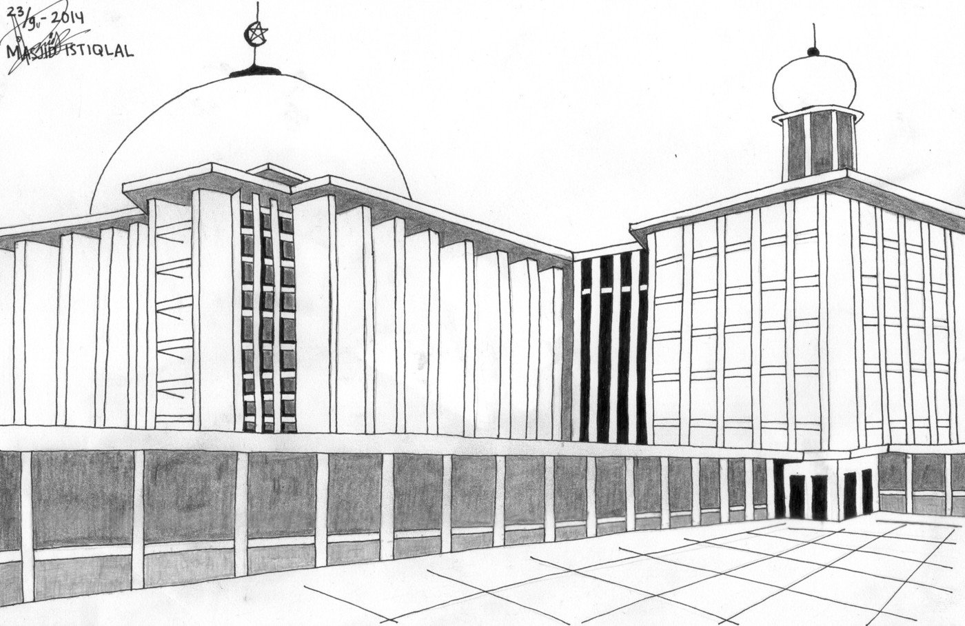 MASJID ISTIQLAL by Rakha Raihan at Coroflot.com