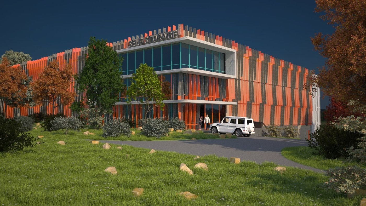 Self Storage Building Envelope Architecture, Austin Texas by William ...