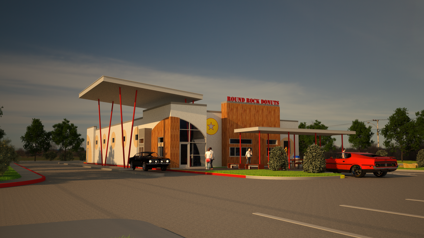 Donut Shop Building by William Webb ARCHITECT - AIA, NCARB, CAM-SAM ...