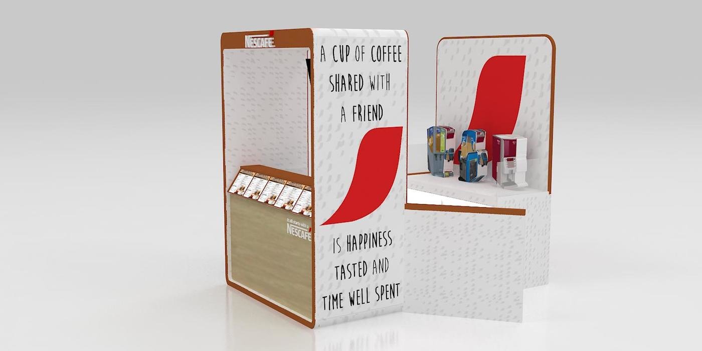 Nestle nescaffe Touchpoint Kiosk by Abegail Damian at Coroflot.com