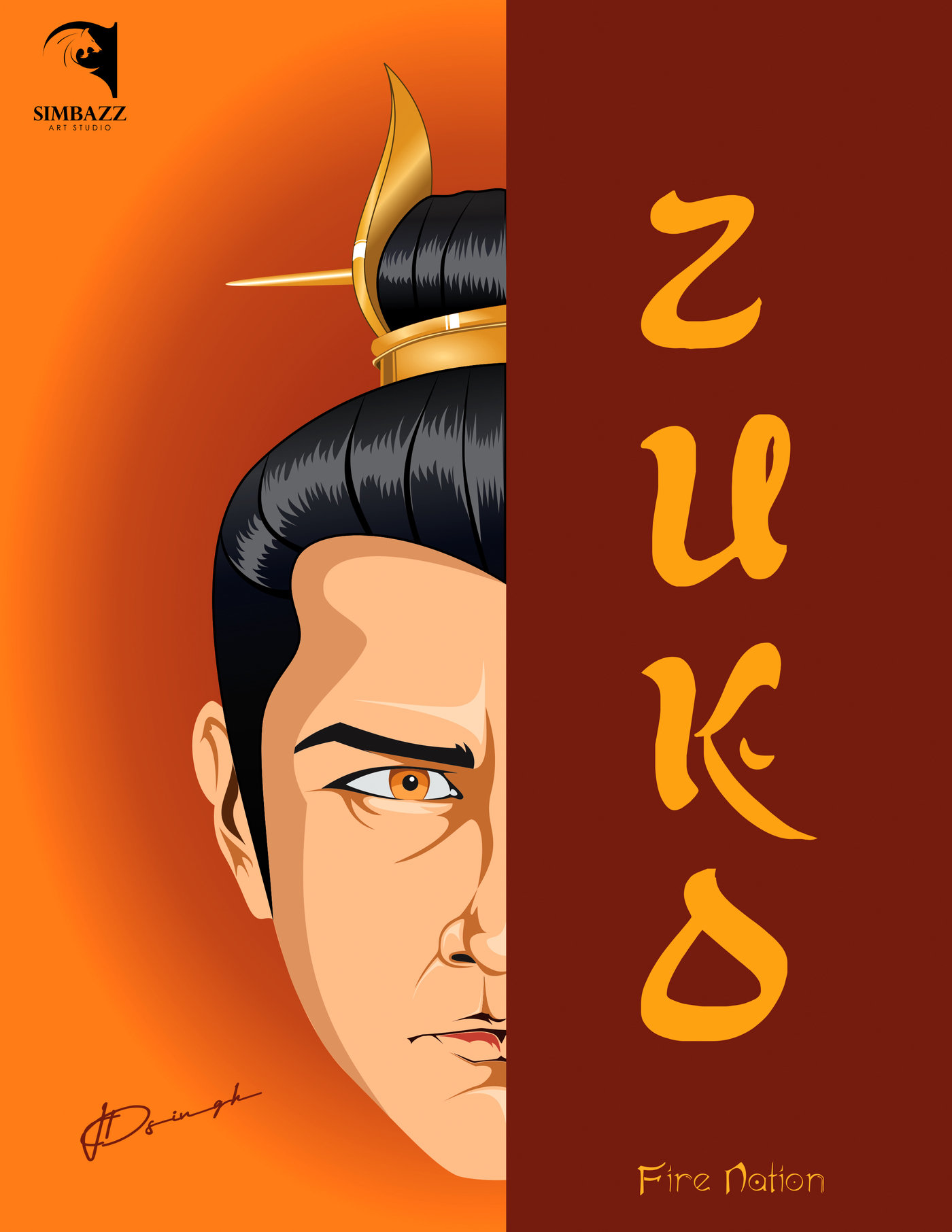 Zuko Vector by jagandeep singh at Coroflot.com