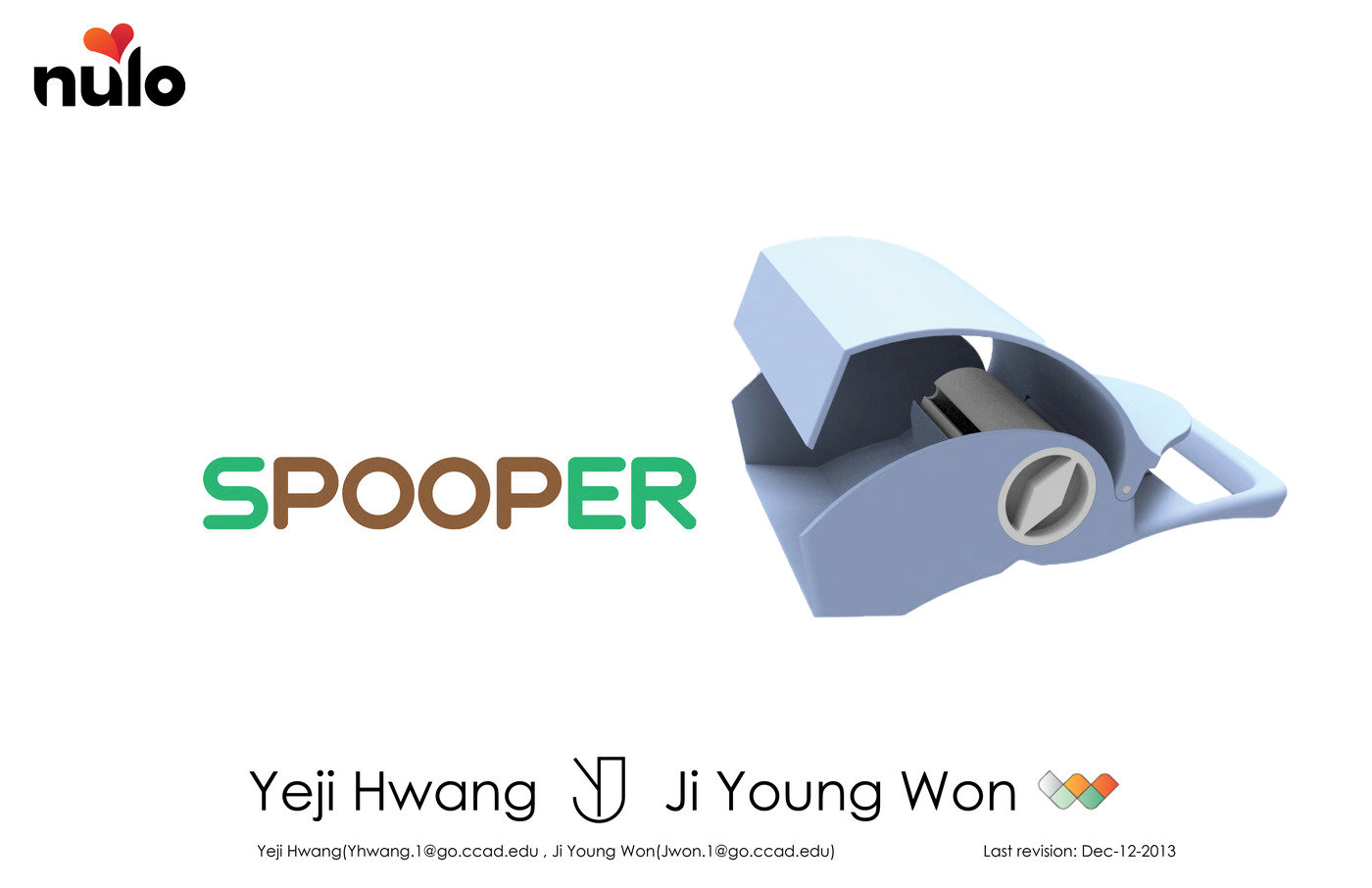 Spooper - Group Project by Ye Ji Hwang at Coroflot.com