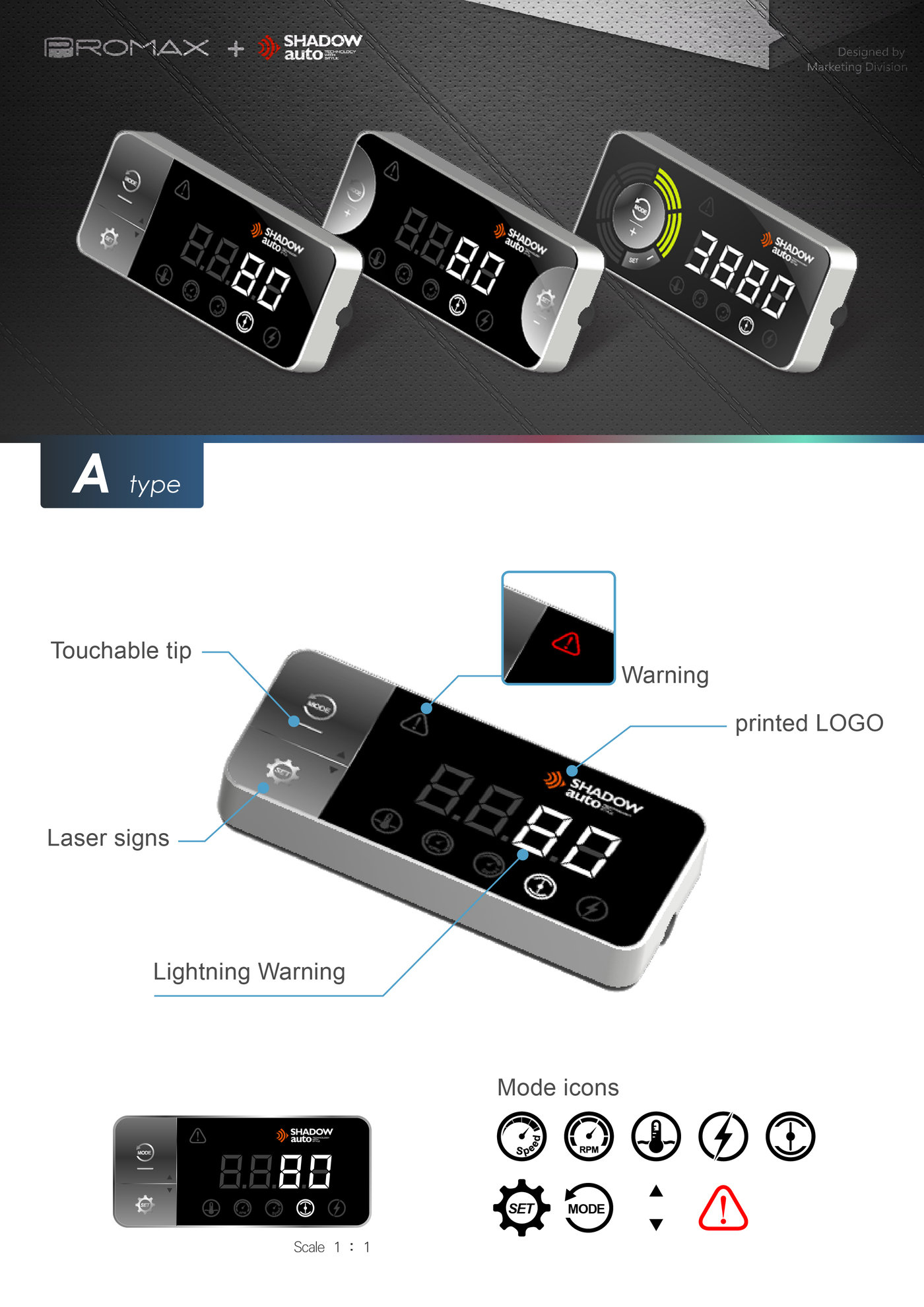 OBD 2 DIGITAL METER_UI Design by Ricco Lin at Coroflot.com