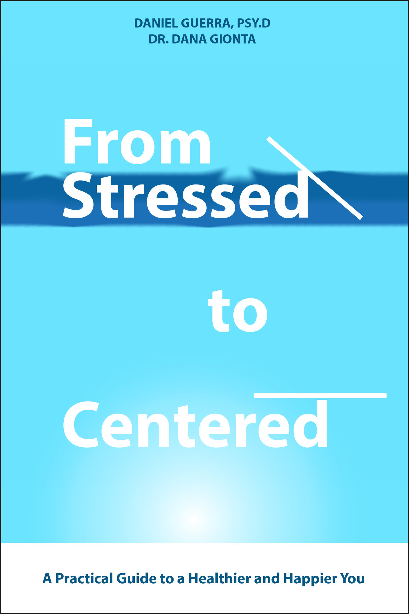 From Stressed to Centered Book Cover Design by Petya Tsankova at ...