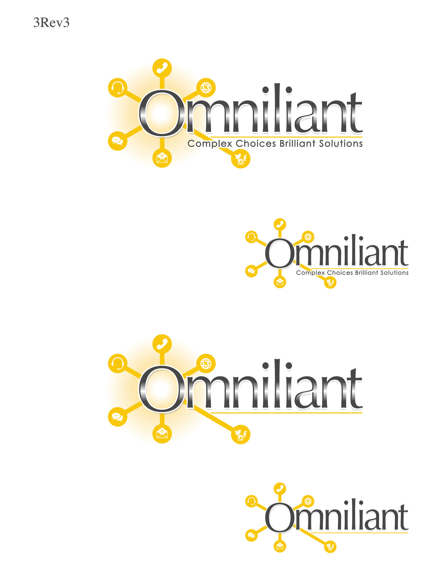 Omniliant Logo Final by Tim Palese at Coroflot.com