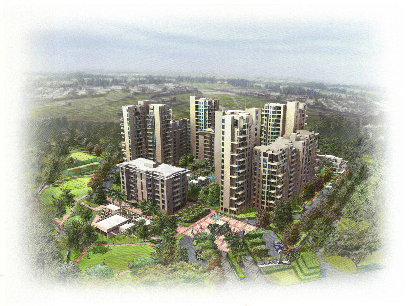 05. E. GURGAON ONE GURGAON by Vishal p. Purohit at Coroflot.com