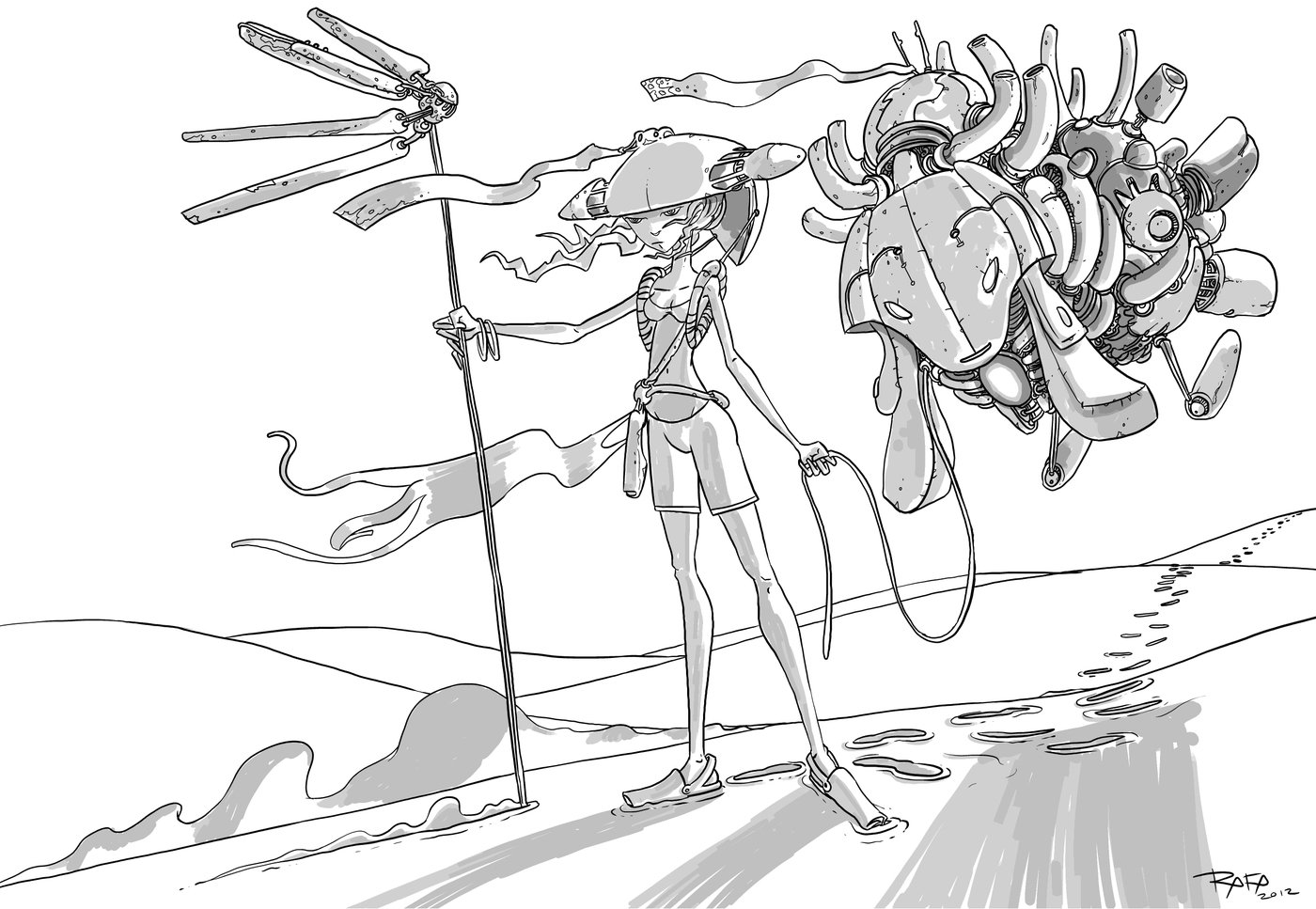 Wandom graphic novel concept by Rafael Carrasco at Coroflot.com