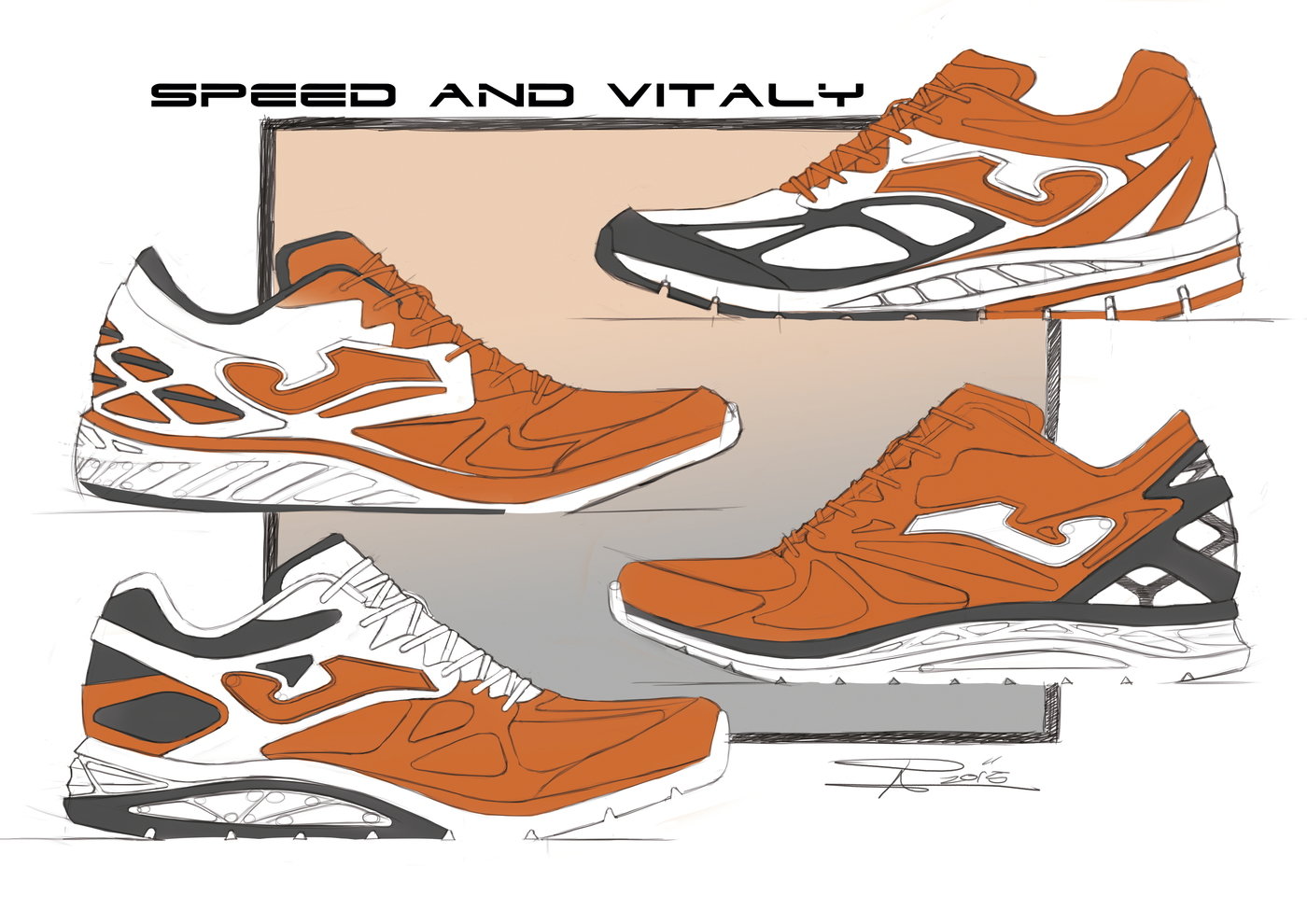Running concept designs by Pedro Manzanero Villanueva at Coroflot.com